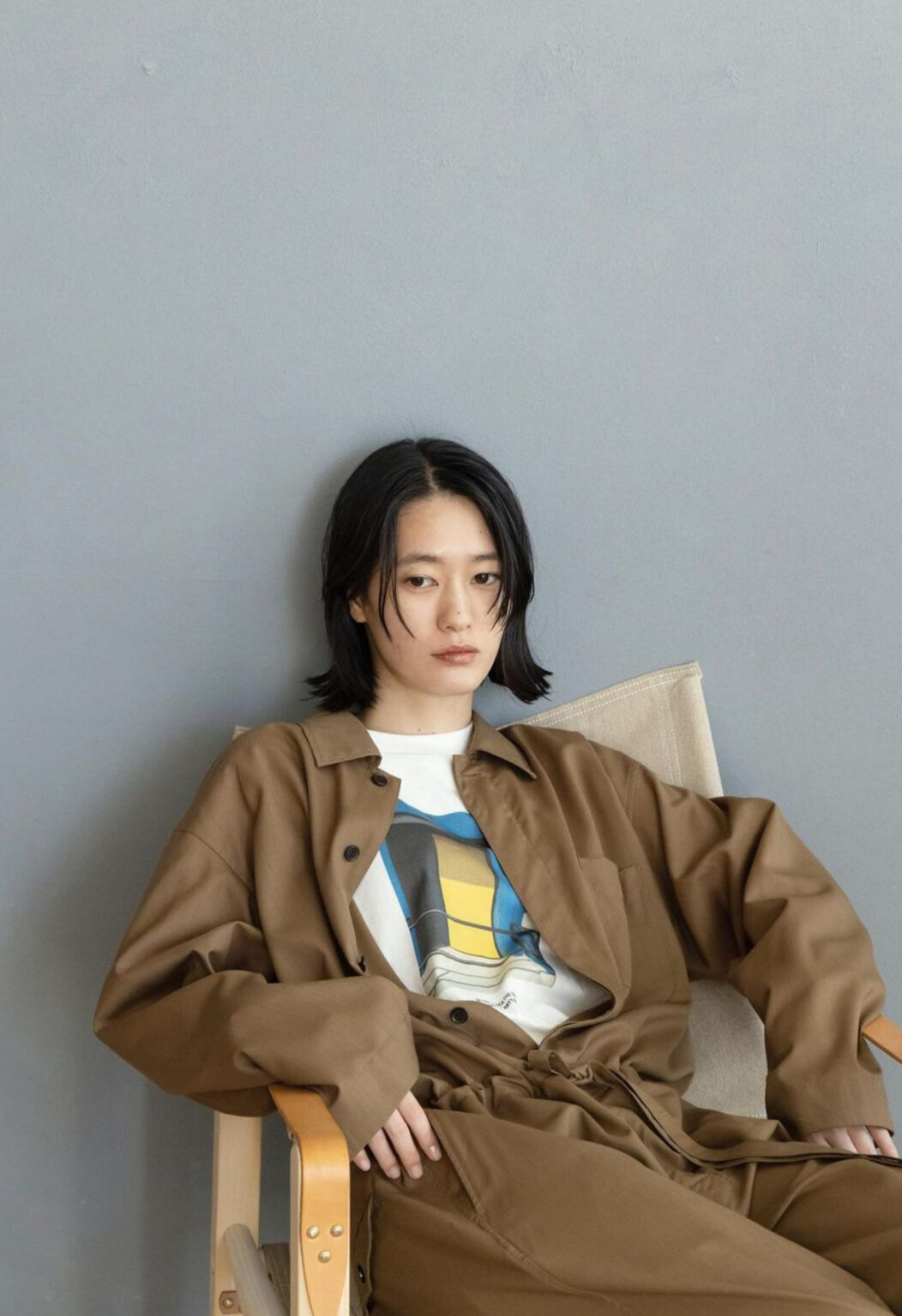 「marka × Yuji Takeuchi」Tee S/S Yuji Takeuchi DOOR YELLOW | ANOTHER LOUNGE