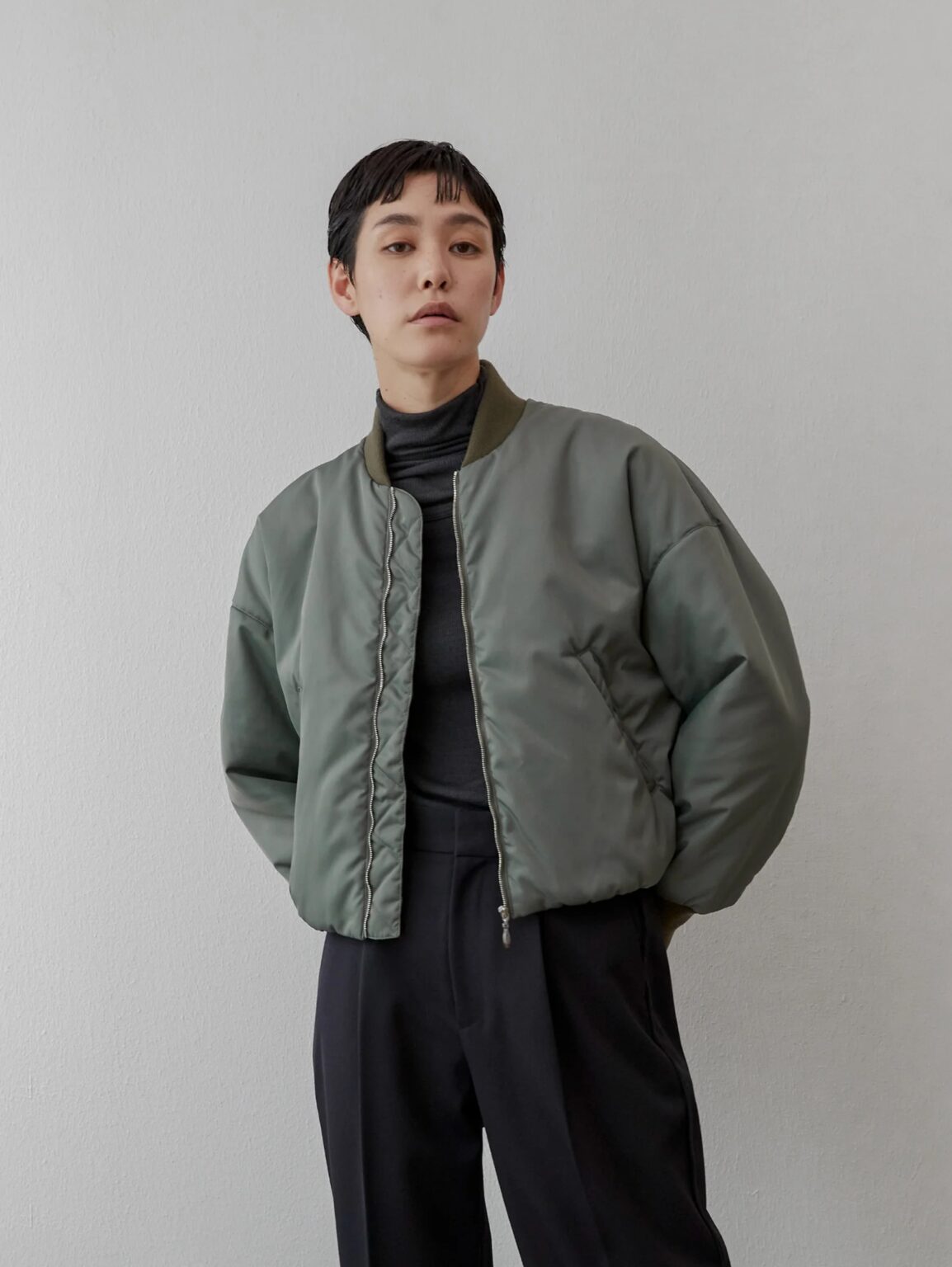 「TICCA」ショートMA-1 | ANOTHER LOUNGE